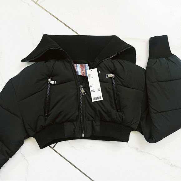 Urban Outfitters | Jackets & Coats | Uo Micro Cropped Puffer Jacket ...